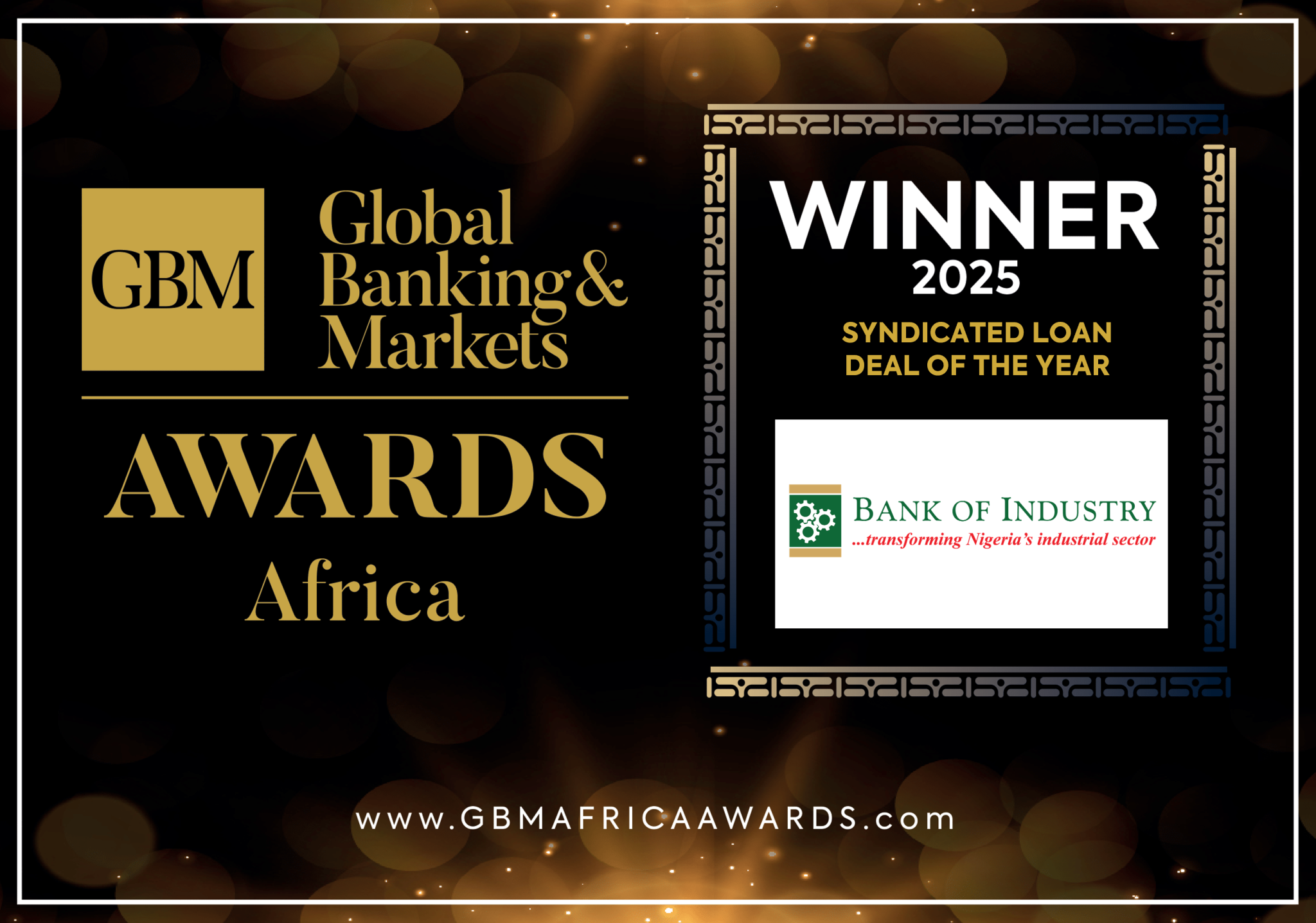 Bank of Industry Wins ‘Syndicated Loan Deal of the Year’ at the Global ...